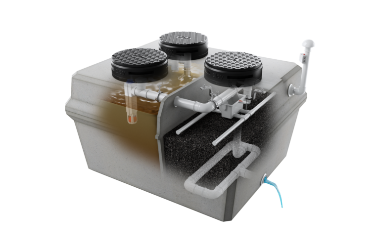 x-perco - le filtre compact pour traiter vos eaux usées sans électricité